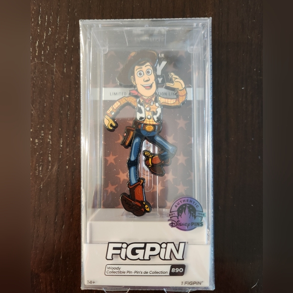 Figpin | Other | Disney Store Pin Figpin Toy Story Woody 89 Fig Pin ...